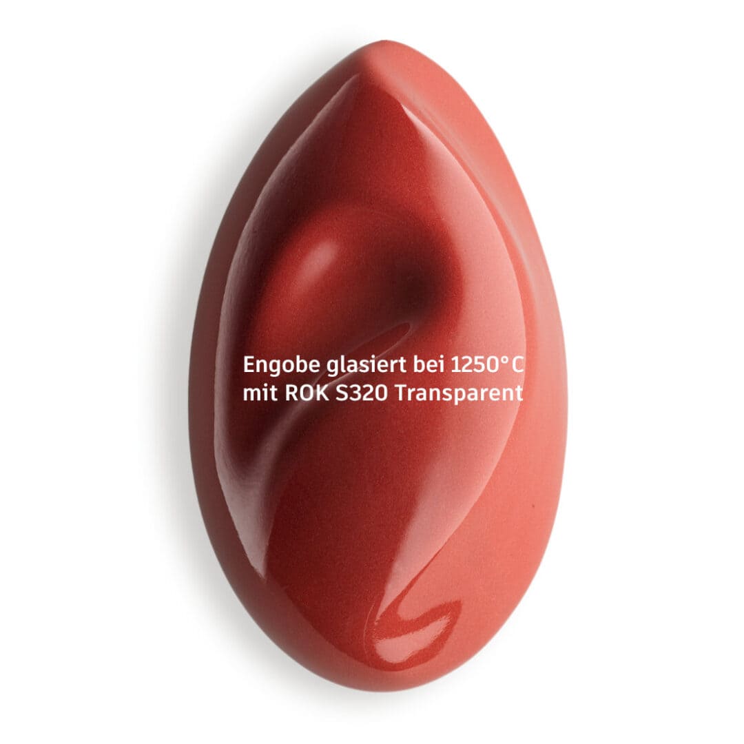 E-016-F | Engobe Rot matt | Flüssig 500ml | 1030°C-1280°C - ROK